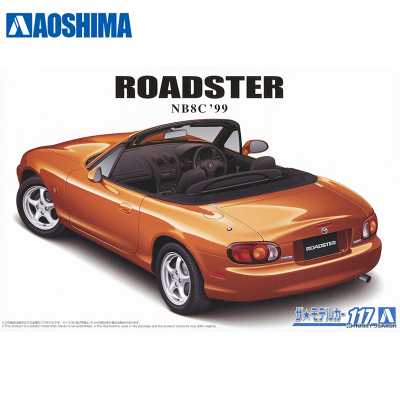 文华青岛社1/24 马自达 MAZDA NB8C ROADSTER RS 1999汽车 20468