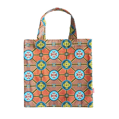 HUJI祤集方形小拎袋插画传统纹样