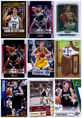 【iR】NBA球星卡 Panini UD 卢克 里德诺 Luke Ridnour 限量 普特