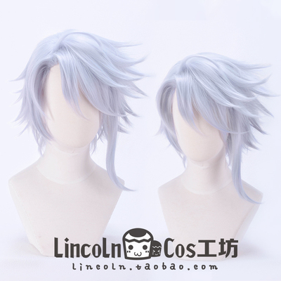 LINCOLN 扭曲仙境 Azul Ashengrotto cosplay角色反翘短发cos假发