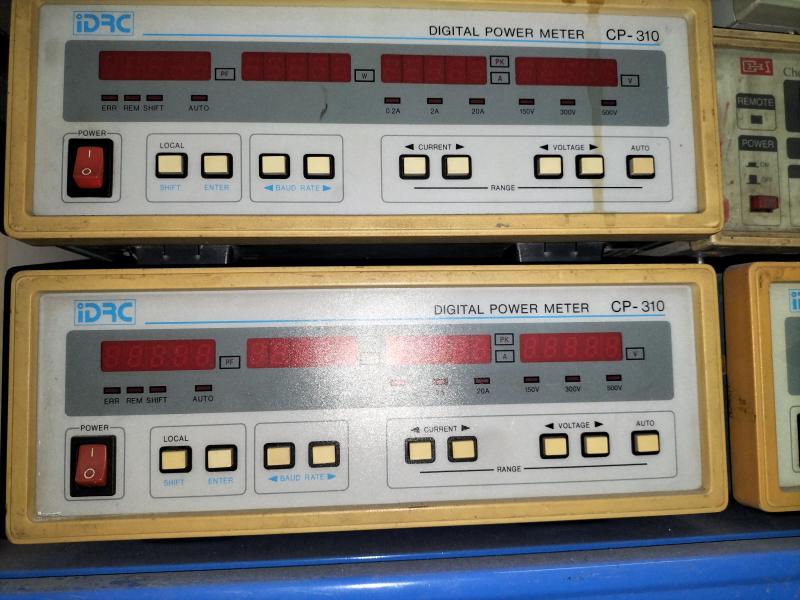 台湾擎宏CP-310功率计精密功率分析测试仪CP310没拆修过质保一年