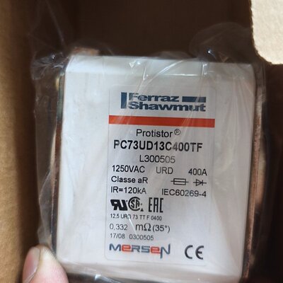 议价罗兰熔断器PC73UD13C400TFPC73UD13C500TFPC73UD13C630TF