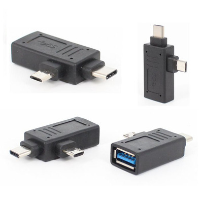 MicroUSB转OTG/Type-C转接头