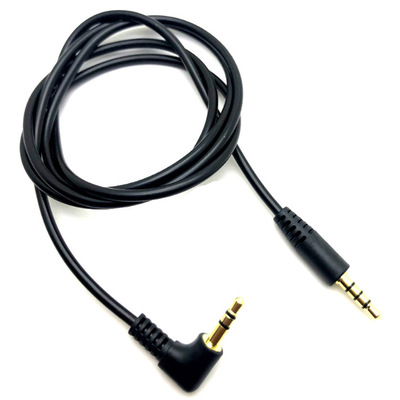 微单反相机手机TRS转TRRS线音频