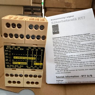 议价JOKSAFETY安全继电器RT7ART7-ART7A24RT7A-24RT7A24VDC