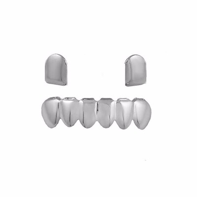 新款欧美嘻哈潮人饰品kteeth grills金牙套牙装饰品牙配饰男女