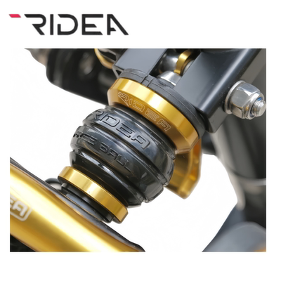 RIDEA 适用于小布折叠车 Cline 专用优力胶后减震球形避震器