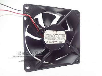 NMB 8025 24V 0.15A 8CM 8厘米 3线 变频器风扇 3110KL-05W-B59