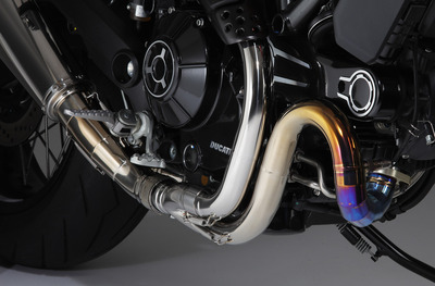 日本 AELLA DUCATI 杜卡迪 SCRAMBLER 800 钛合金头段前段排气管