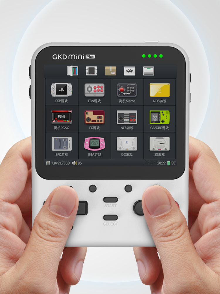 老张GKDminiPlus掌机怀旧游戏机2022新款GKD MINI NDS GBA街机PS_虎窝淘