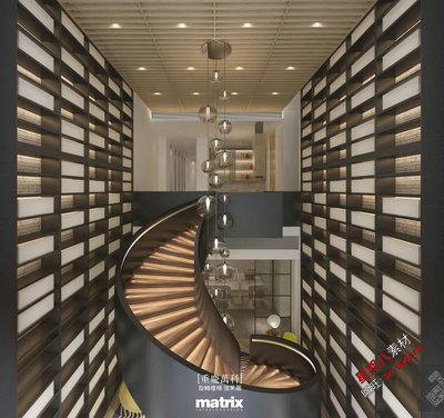 c98 办公室办公空间CAD施工图概念方案设计照片现代LOFT工业风格