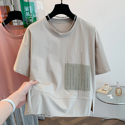 韩版时尚2025年夏季新款T恤
