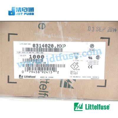 littelfuse力特原装陶瓷管 保险管 0314010.MXP   10A 250V