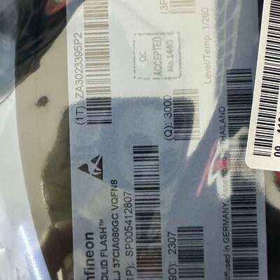 lnfineon芯片SLJ37CIA080GC VQFN8车--议价商品