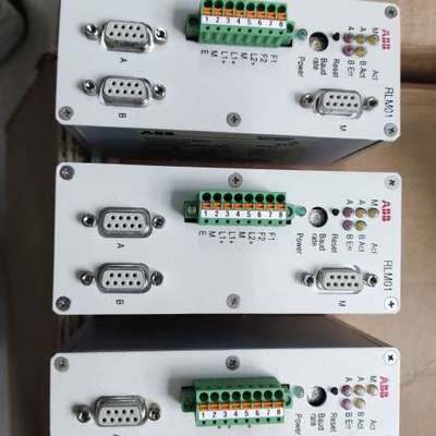 ABB模块 RLM01 3BDZ000398R1 设备集成通【议】
