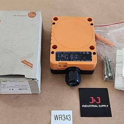 * 新 * IFM KD0024 电容式传感器 KDE2060-FBOA/NI/NPT 250Vac/DC