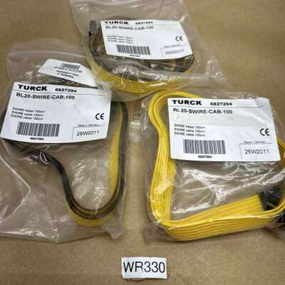 (3) *NEW SURPLUS* Turck BL20-SWIRE-CAB-100 Swire Cable 100cm