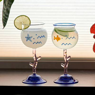 肆月创意甜酒杯女生微醺异形酒杯