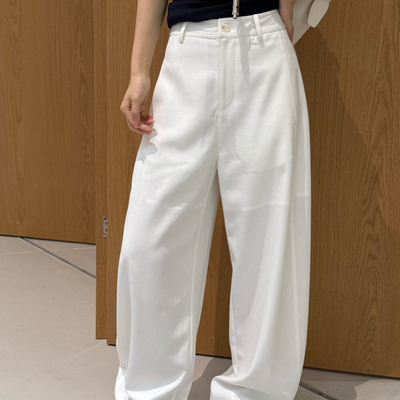 LIMO简约风日常微弯刀休闲裤女