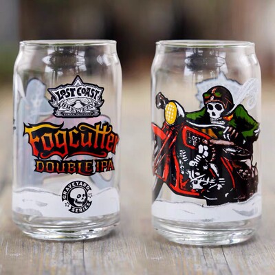 迷失海岸进口啤酒杯加厚无铅