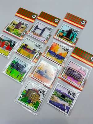 辽宁本溪地标文创冰箱贴