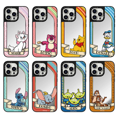 C家卡通集合适用苹果16promax17PRO手机壳iphone15保护套14pro镜面MagSafe磁吸13可爱12日系17PROMAX新款防摔