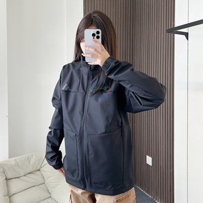 阿迪达斯立领夹克男子运动外套