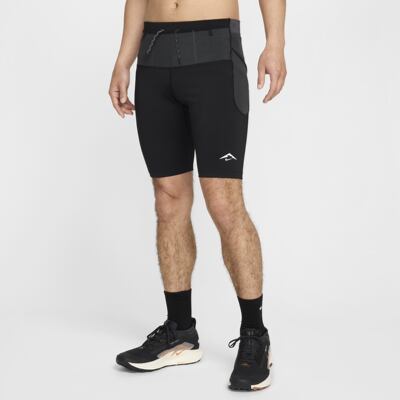 NIKE耐克男子速干跑步紧身短裤