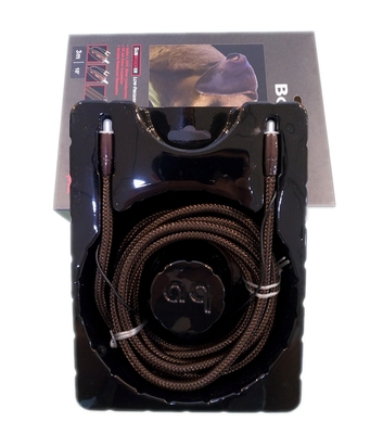 美国 Audioquest AQ线圣 Boxer 拳师犬低音炮信号线 泽森行货