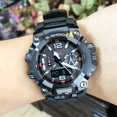 卡西欧手表 GWG-B1000EC-1A/3A/1A4/2000-1A5 光能电波男表大泥王