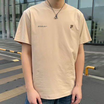 FILA FUSION斐乐潮牌速干短袖男2026夏新款抗菌运动健身T恤速干衣