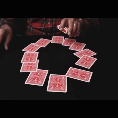 魔术教学 2024时钟纸牌Clock Spell by Martin Schwartz 酷炫超燃
