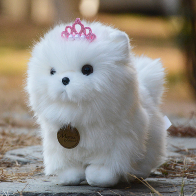 AURORA狗狗公仔PP棉仿真