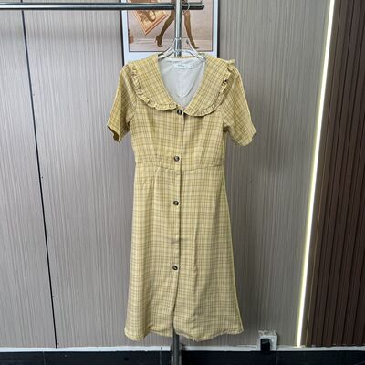 0019撤柜AL法式小众新款设计气质显瘦连衣裙长裙裙子