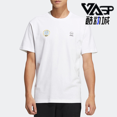 阿迪达斯正品男子运动T恤