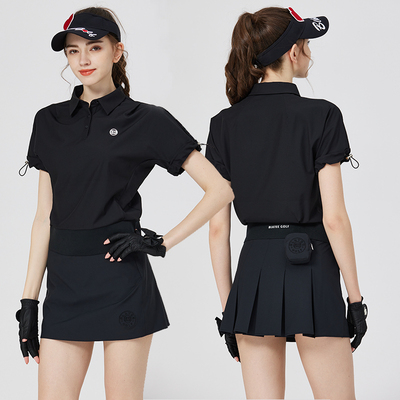 BG高尔夫球服装女短袖速干透气