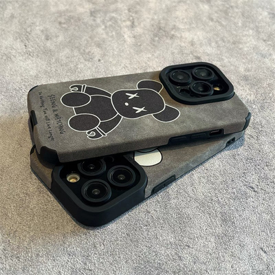 耐脏新款潮牌暴力熊全包手机壳