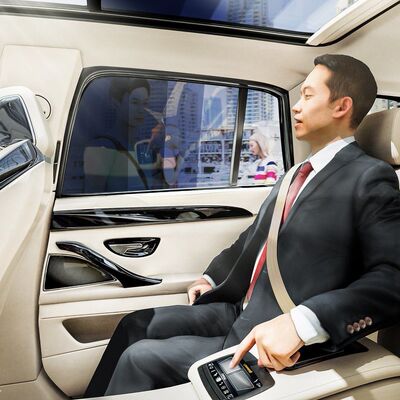 如水车用侧窗调光膜毫秒切换安全