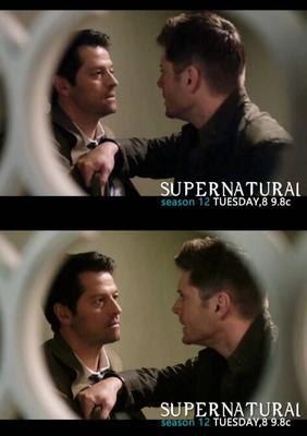 邪恶力量明信片supernatural留言卡SPN卡片destiel dean castiel