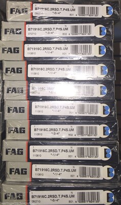 德国FAG进口轴承B7204-E-2RSD-T-P4S-UL B7205-C-2RSD-T-P4S-UL