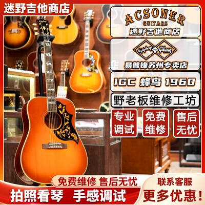 epiphone易普锋1960蜂鸟全单电箱