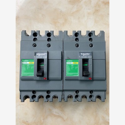 施耐德塑壳断路器3P100安空气开关 CVS100E 100 备件/咨询