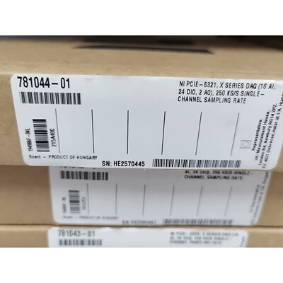 NI PCIE-6321 781044-01 原装正品全新 备件/咨询
