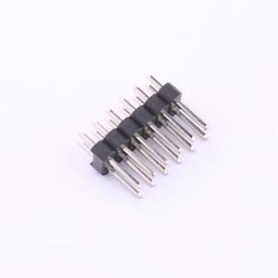 HB-PH8-25426PB2GOP 排针 间距:2.54mm 2x6P 直插 方针 插件,P=2.