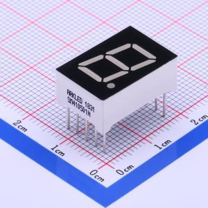 SM410501N/8 LED数码管 1位0.5英寸红色数码管 共阳极 插件 原装