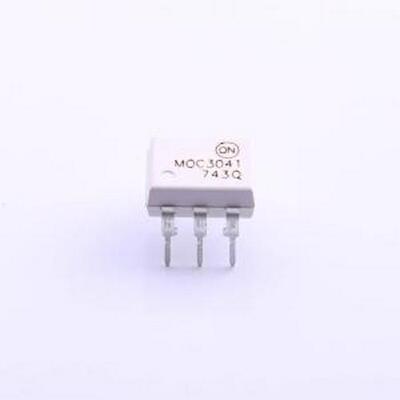 MOC3041M 光耦-可控硅信号输出 双向可控硅 有过零电路 1通道 DIP
