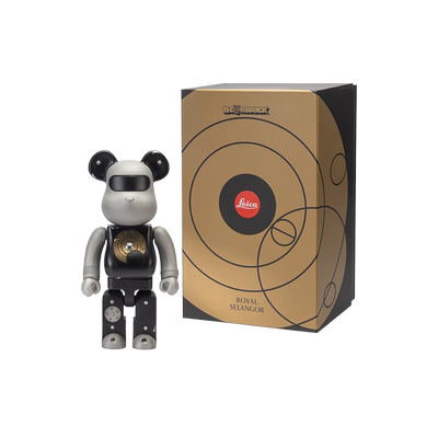Leica BE@RBRICK by Royal Selangor 400%徕卡錫熊暴力库柏力克熊