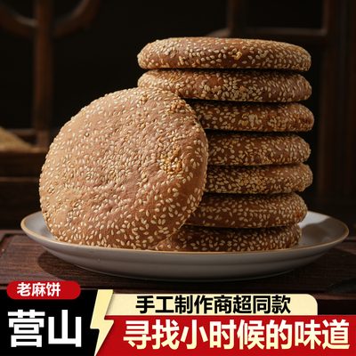 四川南充营山特产芝麻烧饼