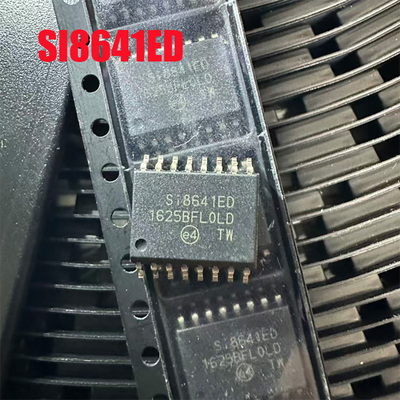 全新原装 SI8641ED-B-ISR 丝印SI8641ED 低功耗数字隔离器芯片