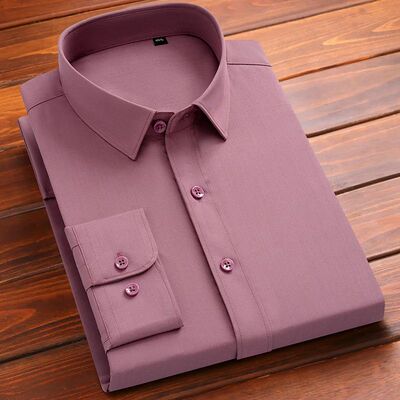 New Pure cotton Bamboo Fiber Casua lMen's Shirts Work Clothe